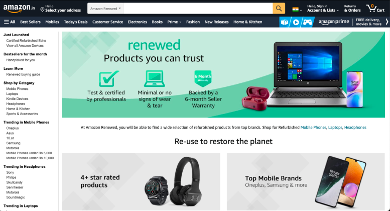 What does renewed mean on Amazon? Who can apply for it?